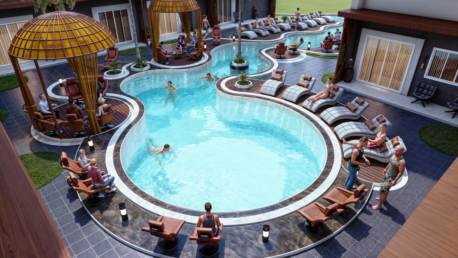 One Bedroom 58sqm Panorama Magawish, Magawish Red Sea (Egypt, Al Bahr ...